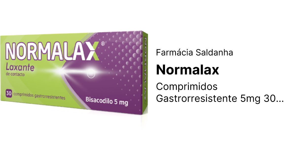 Normalax - Comprimidos Gastrorresistente 5mg 30 | Farmácia Saldanha ...